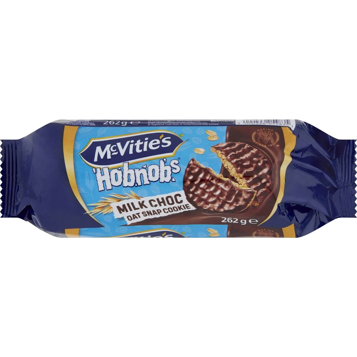 Mcvitie's Milk Chocolate Hobnobs | 262g – Bunnasia