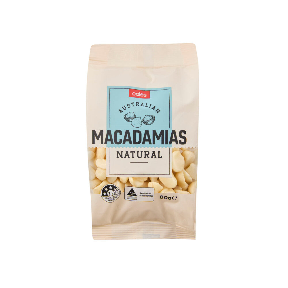 Coles Macadamias | 80g – Bunnasia