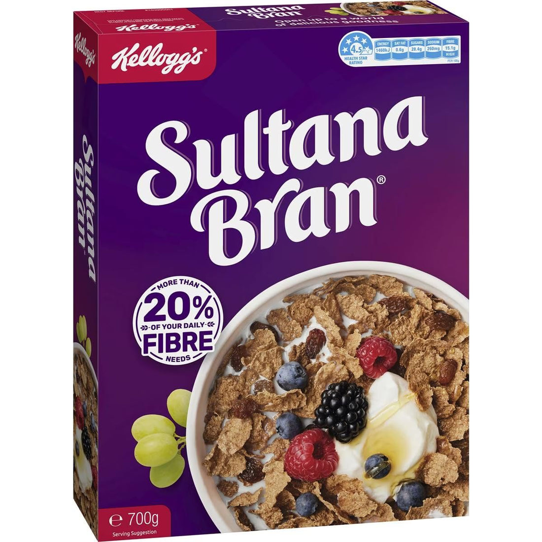 Kellogg's Sultana Bran 700g – Bunnasia