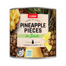Coles Pineapple Pieces IN Juice | 425GRAM – Bunnasia