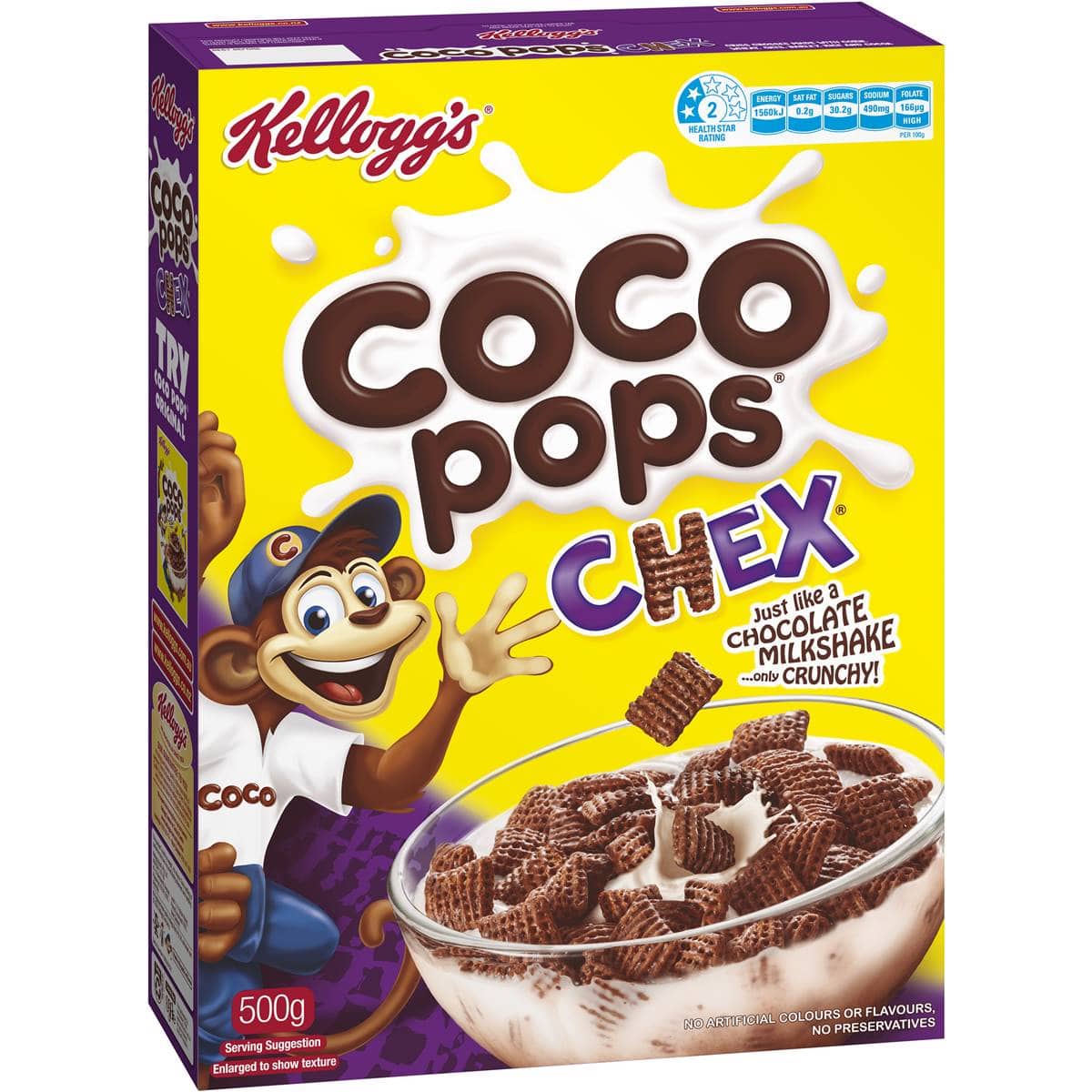 Kellogg's Coco Pops Chex 500g – Bunnasia